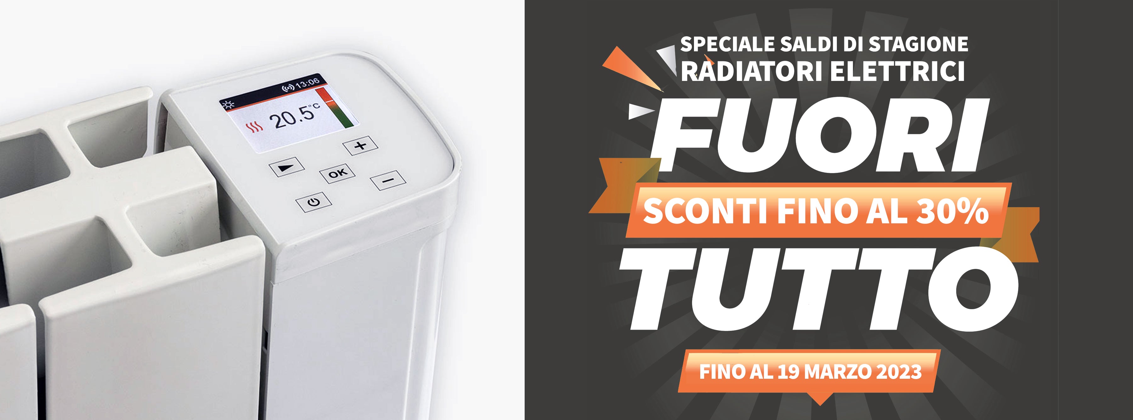FUORI TUTTO SUI RADIATORI ELETTRICI FUORI TUTTO SUI RADIATORI ELETTRICI